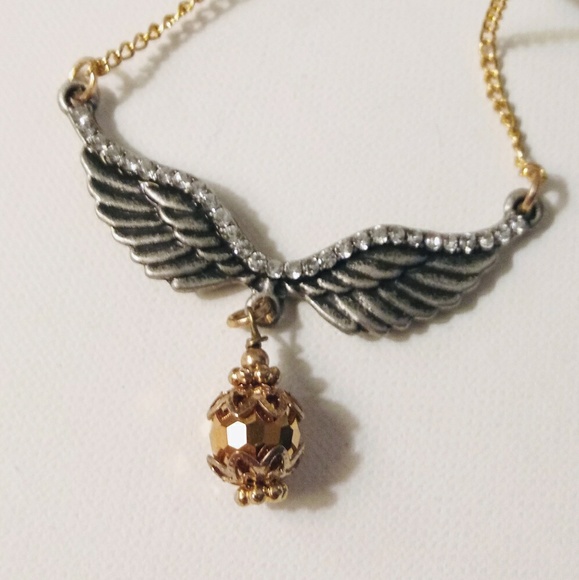 handmade | Jewelry | Golden Snitch Necklace Hogwarts Costume | Poshmark